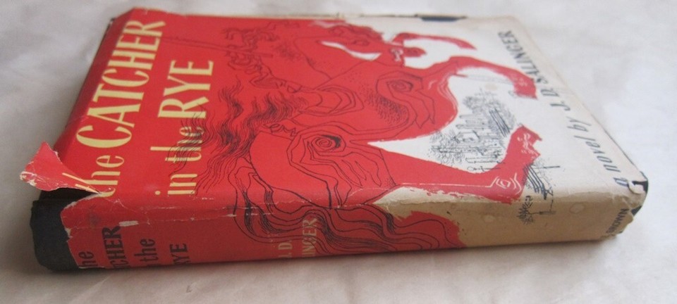 The Catcher in the Rye J. D. Salinger, 1951 Hardcover, BOMC Vintage | eBay