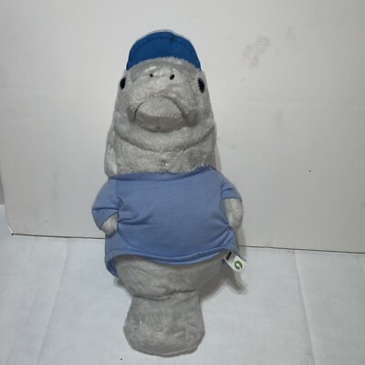 Denis Messenger Manatee Plushy 12” Stuffed Animal Plush Toy Free ...