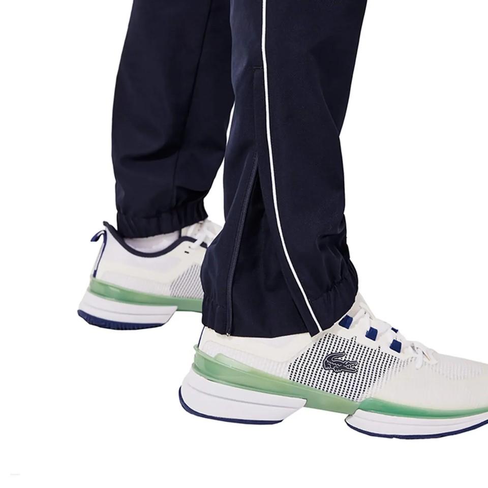 Lacoste Full Tracksuit Set Blue Green Top Bottoms Mens Size M L WH0877 ...