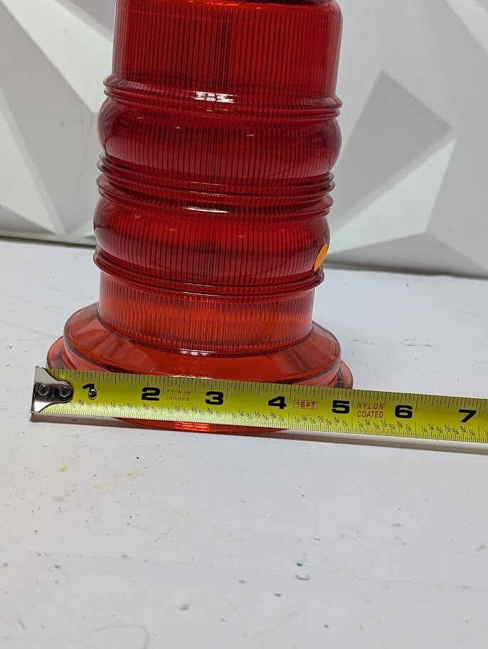 Dialight L-810 Tower Obstruction Light Replacement Glass Lens - Red | eBay