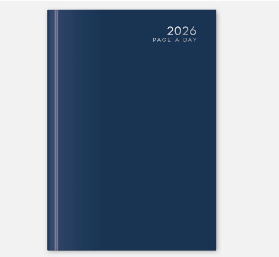 2026 Desk Diary A4 A5 A6 Page A Day / Week To View Hardback Full Year ...