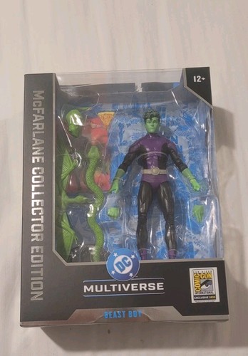 2025 SDCC McFarlane Toys Beast Boy Teen Titans Action Figure UCC IN ...