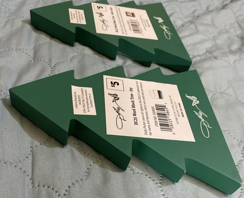 Set of 2 NEW Licensed Limited Dolly Parton DG Tree Shaped Christmas ...