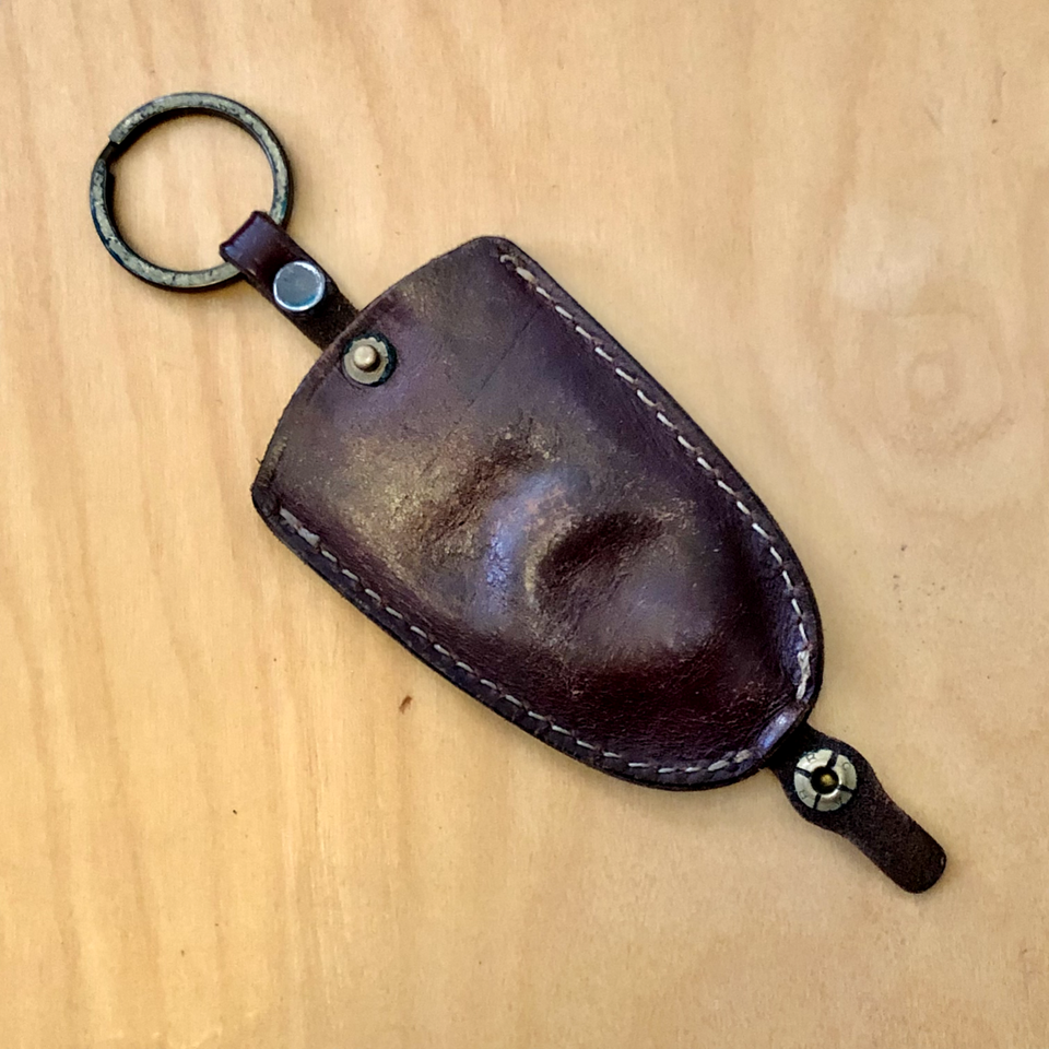 R.M. Williams Leather Keyring, Artisan Handmade in Australia, 1990s ...