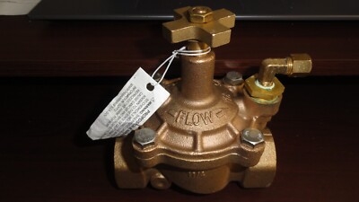 New SUPERIOR 08/18H 1-1/4" Brass Valve with Flow Control MAN bleeder ...
