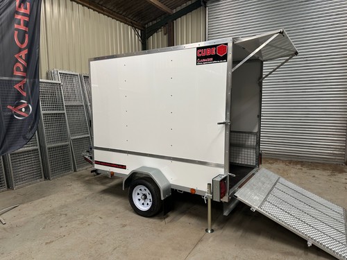 Brand New 8x5 Box Trailer 6ft High Cube Plus 8x5 Box Trailer UK ...