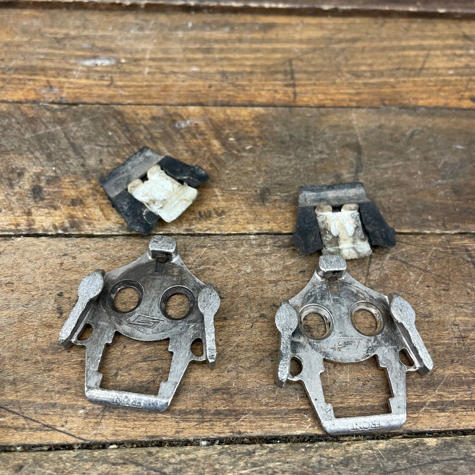 Speedplay Frog Clipless Pedals Cleats Set Vintage Black Silver Steel ...