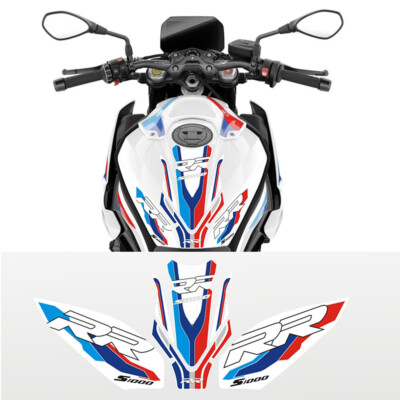 For 2021-2023 BMW S1000RR 3D Gel Front & Side Tank Fuel Gip Decal ...