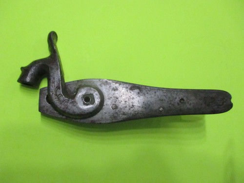 VTG BLACK POWDER MUZZLELOADER RIFLE LOCK PLATE/TRIGGER ASSEMBLY USED AS ...