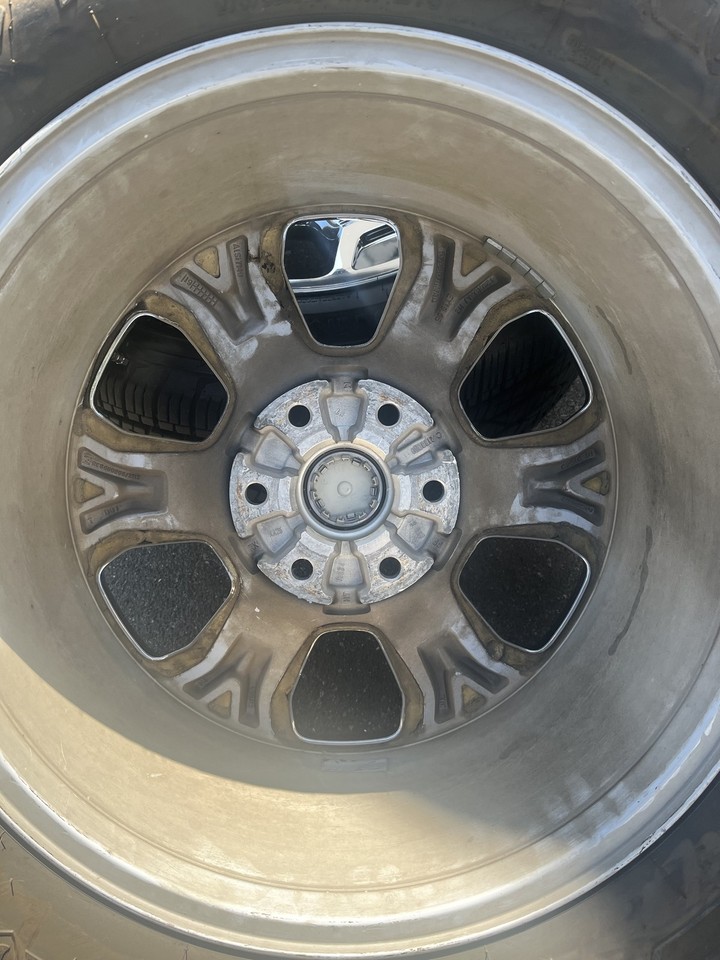 20" Dodge OEM Factory Ram 1500 6 LUG Jeep Chrome Clad Wheels Tires 178D ...