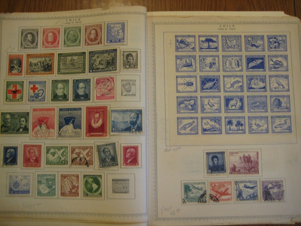 Chile Collection on Pages - WDWPhilatelic (B1K) 10-25 | eBay