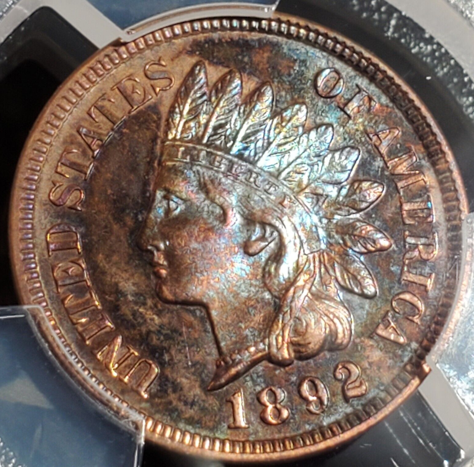 1892 Indian Head Cent Proof PCGS PR Genuine Unc 2364.91/46761956 ...