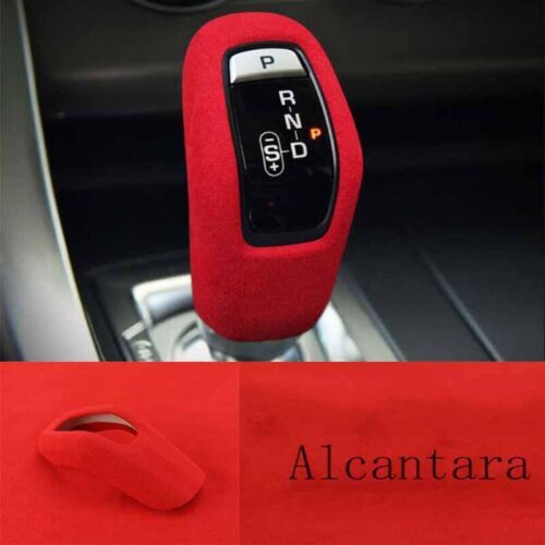 For Range Rover Sport 2014-2022 Red Alcantara Gear Shift Knob Shifter ...