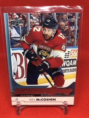Ian McCoshen 2017-18 Upper Deck Young Guns Rookie Card #220 Florida ...