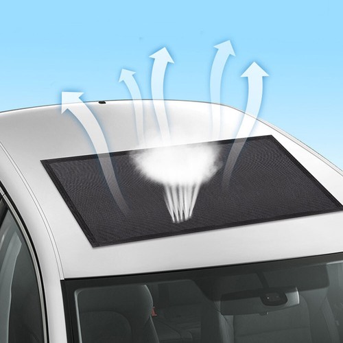 Car Sunroof SunShade Mesh Curtain Cover Magnetic Net Sun Moonroof UV ...