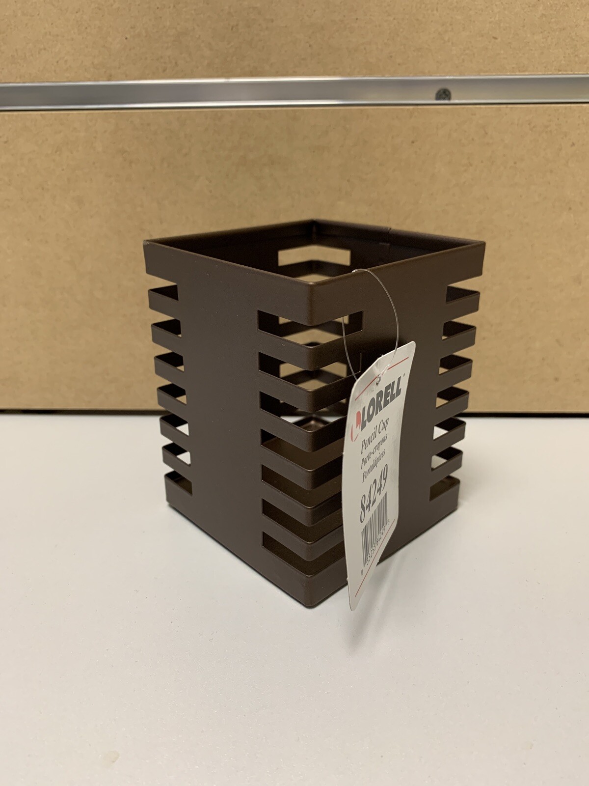 Lorell Brown Stamped Metal Square Pencil Cup (2pk) | eBay