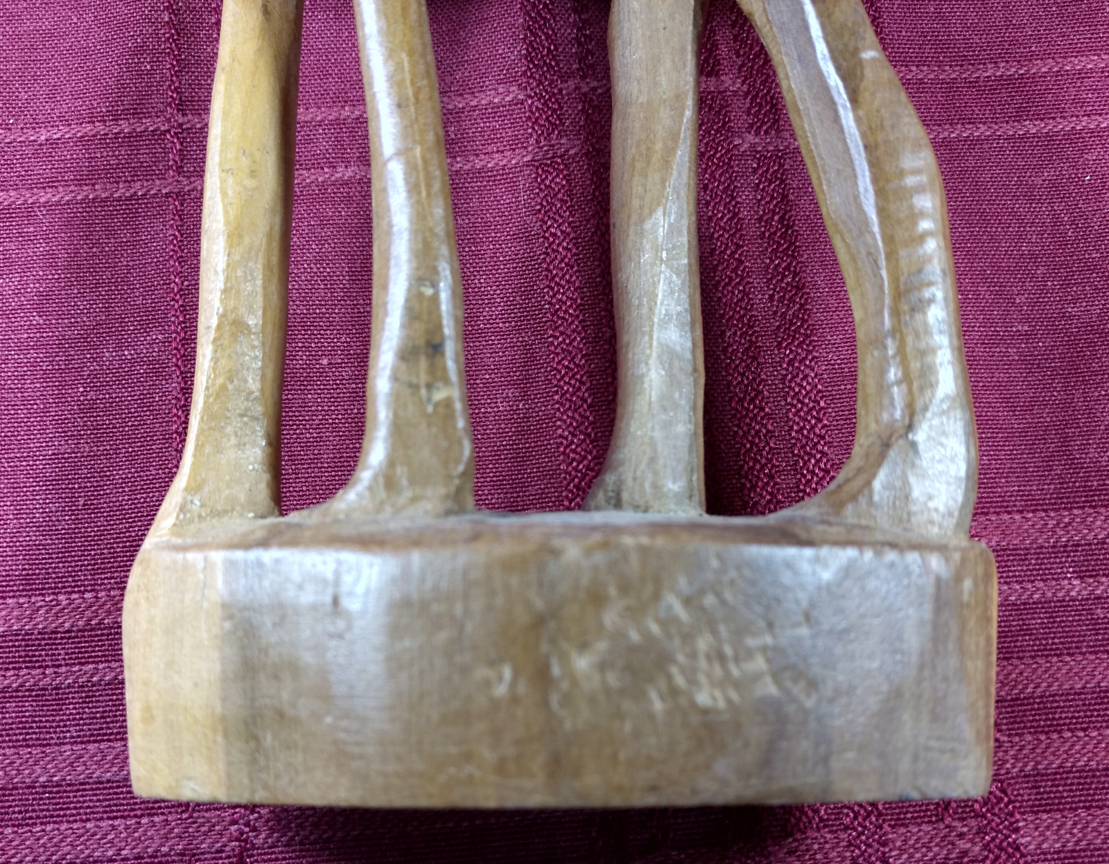 Wooden Statue Gazelle Impala Antelope African Sculpture Hand Carved ...