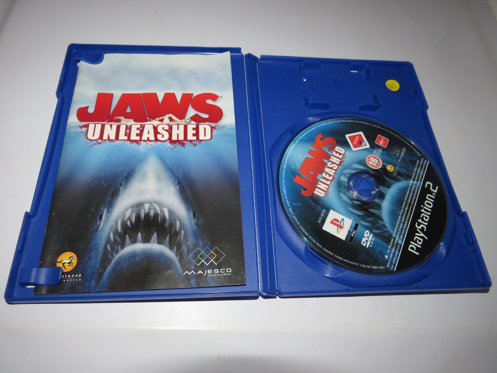 Jaws Unleashed Sony Ps2 Game Complete PlayStation 2 18 for sale online ...