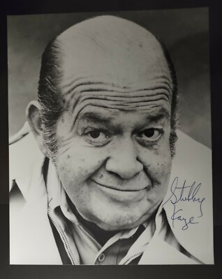 STUBBY KAYE SIGNED 8X10 BW PHOTOGRAPH. SANG DON'T ROCK THE BOAT IN GUYS ...