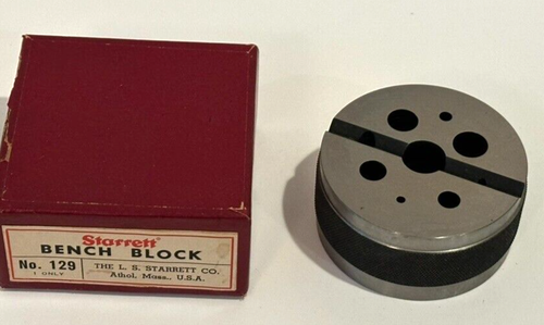 Starrett No. 129 Bench Block w/Box | eBay