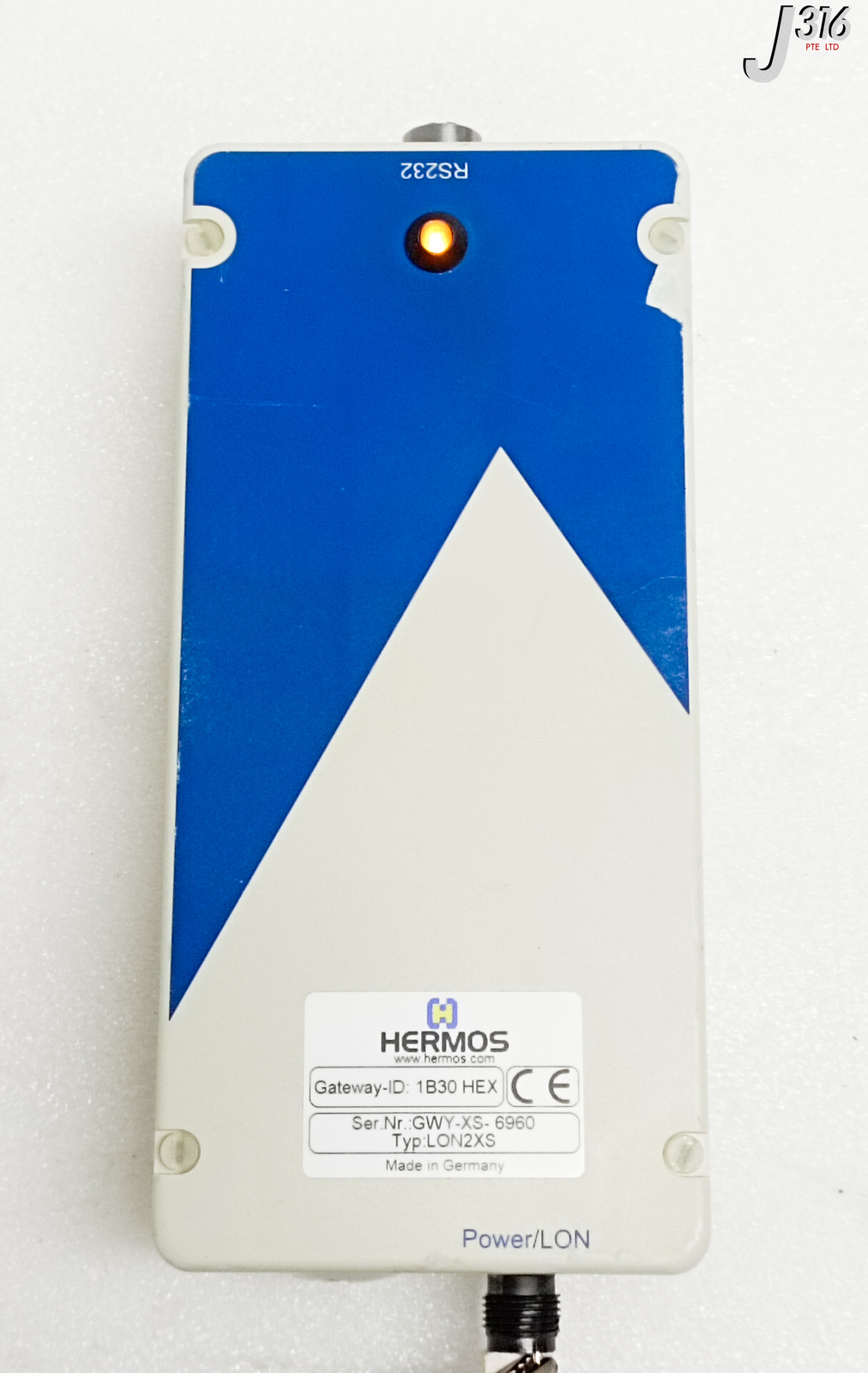 29550 BROOKS HERMOS TRANSPONDER READER, LON2XS GWRS232-I1 | eBay