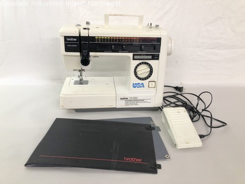 Brother VX-950 Convertible Free Arm Portable Electronic Sewing Machine ...