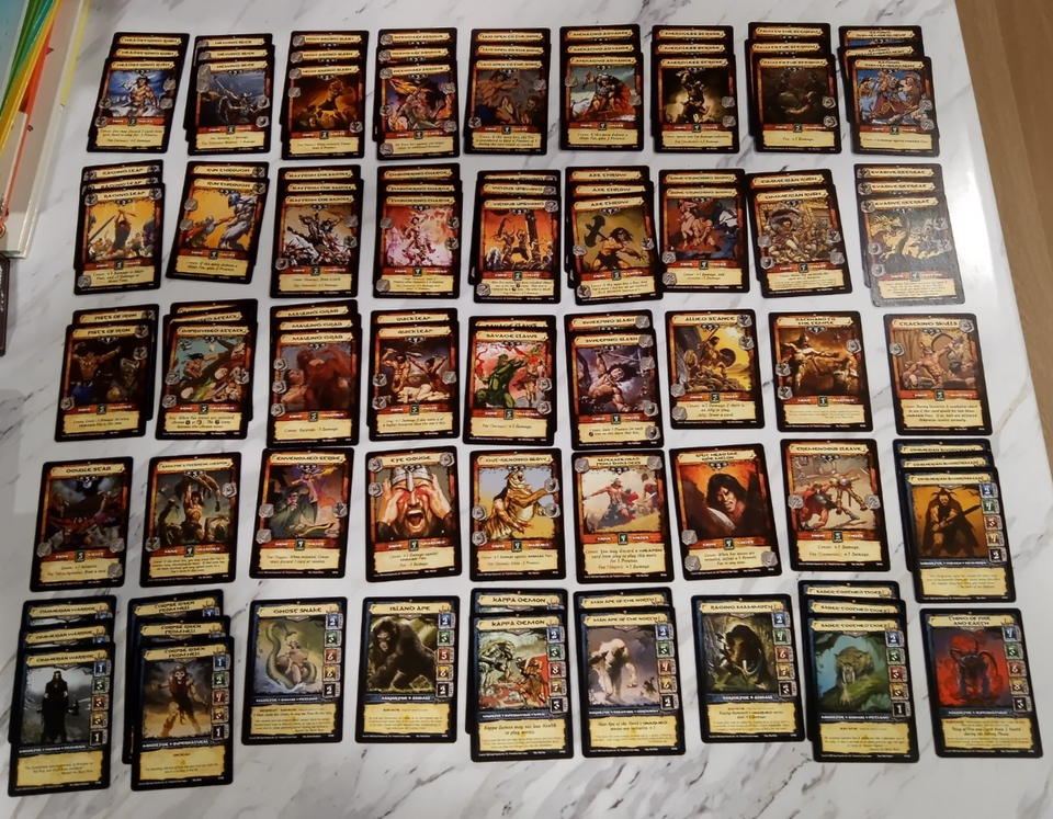 Conan Collectible Card Game (CCG) 384 Mixed Rarity Card Lot | eBay
