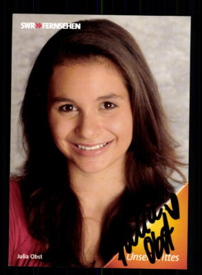 Julia Obst Die Fallers Autogrammkarte Original Signiert # BC 121391 | eBay