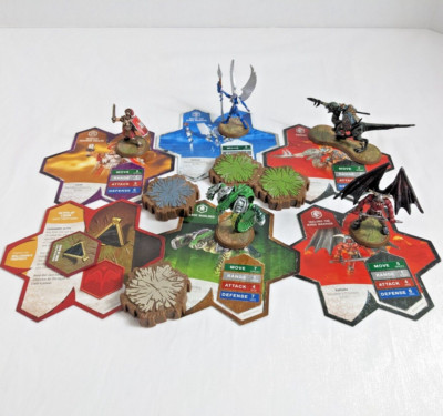 HEROSCAPE Miniature War Game Wave 1 HEROES OF BLEAKWOODE Pack 100% ...