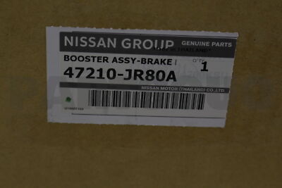 47210JR80A Genuine Nissan BOOSTER ASSY-BRAKE 47210-JR80A | eBay