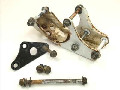 93 Yamaha XT225 XT 225 OEM Engine Motor Mounts Bracket Hanger Stay ...