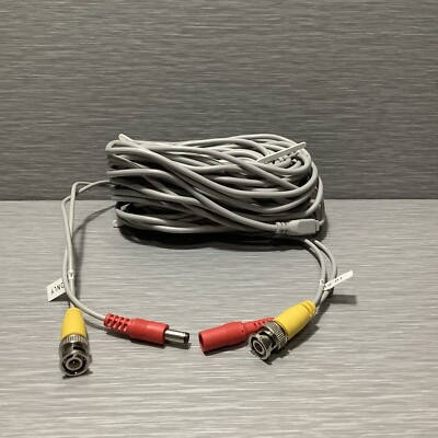60FT BNC Video Original Power Wire Cord for Night Owl CCTV Cameras ...