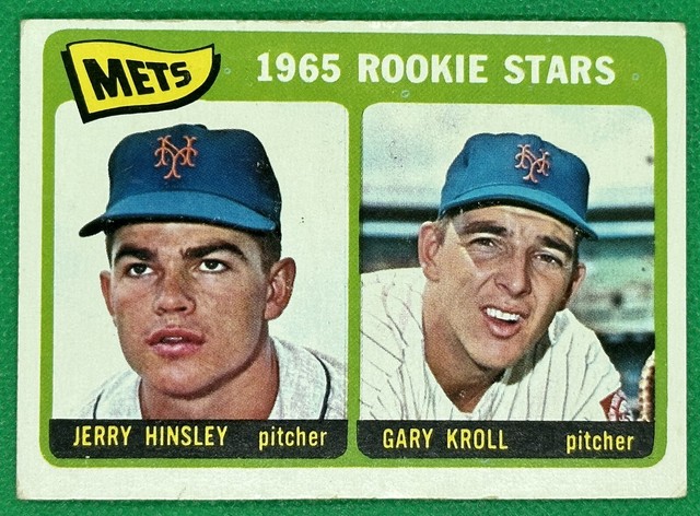 1965 Topps - 1965 Rookie Stars #449 Gary Kroll, Jerry Hinsley (RC) for ...