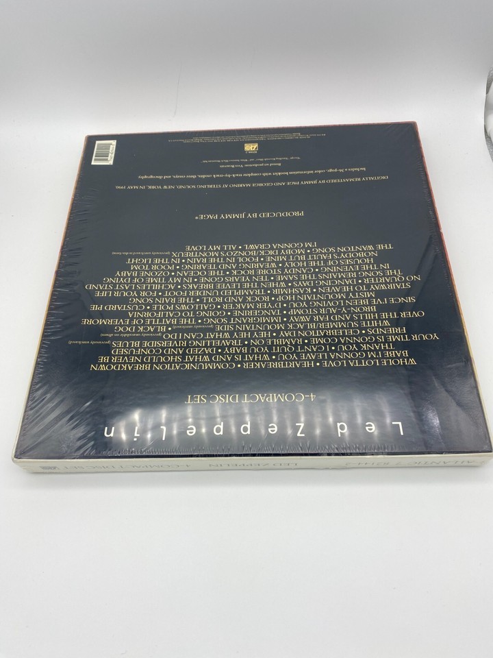 Led Zeppelin [Box Set] [Box] by Led Zeppelin (CD, Oct-1990, 4 Discs ...