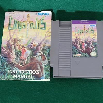 Crystalis - Loose w/ Manual - Acceptable - NES | eBay