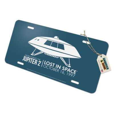 Jupiter 2 Lost In Space Spaceship Novelty Metal Vanity Tag License ...