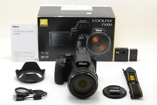 [MINT/BOX] Nikon COOLPIX P1000 Digital Camera Telephoto Zoom Lens JAPAN ...