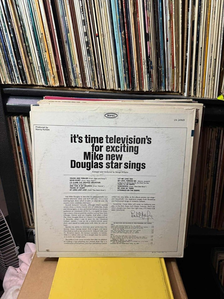 Mike Douglas – It's Time For Mike Douglas Vinyl Record VG+ AB126 | eBay