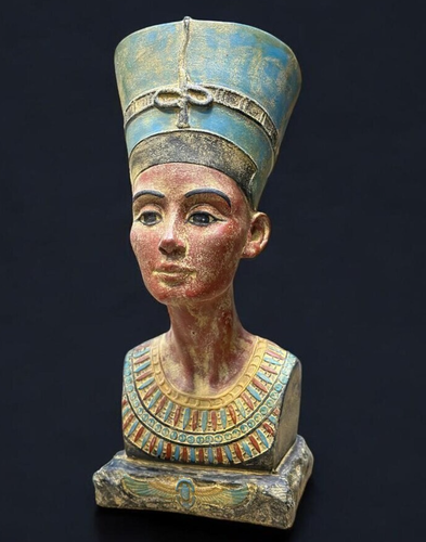 Authentic Ancient Egyptian Antiques Bust of Queen Nefertiti Artifact ...