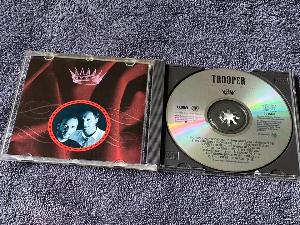 TROOPER - The Last Of The Gypsies CD 1989 Great Pacific/WEA OOP RARE NM ...