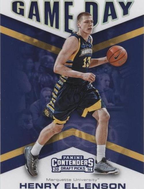 2016-17 Panini Contenders Draft Picks - Game Day Henry Ellenson #5 (RC ...