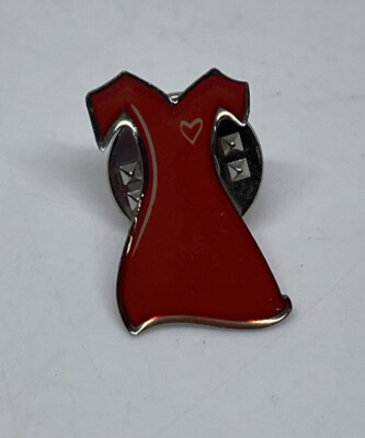 GO RED FOR WOMEN DRESS PIN AMERICAN HEART ASSOCIATION MACY'S HEART ...