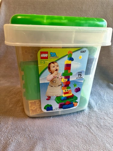 LEGO Quatro 5357 Building Block Set With Storage Tub 70 Pieces For Ages ...