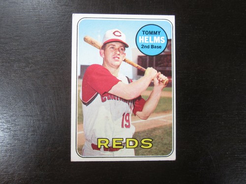 1969 Topps # 70 Tommy Helms Card Cincinnati Reds | eBay