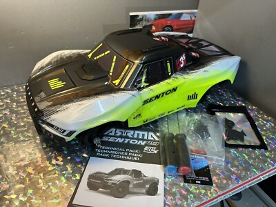 ARRMA 1/10 SENTON 3S BLX New CLIPLESS Roller BRUSHLESS 4x4 Chassis ...