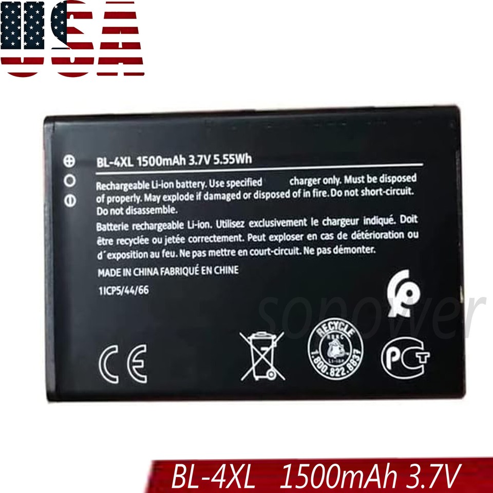 Replacement BL-4XL Battery For Nokia 6300 4G TA-1324, 3.7V 1500mAh | eBay