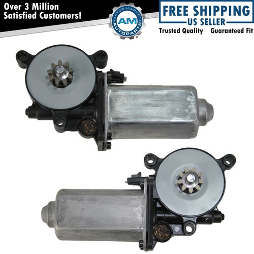 Power Door Window Lift Motor Pair Set for Cadillac Chevy S10 GMC Pickup ...