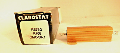 { New Clarostat CMC50 RE75G 1R00 Resistor | eBay