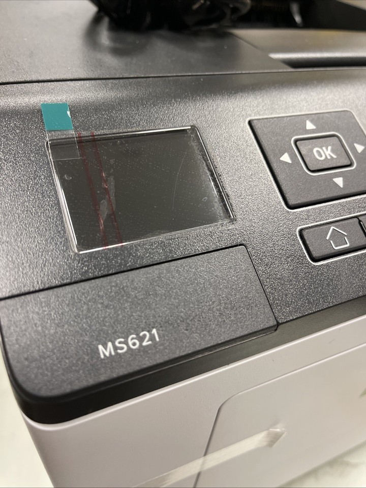 Lexmark MS621 Laser Monochrome Printer - 0 Prints, Some External Scuffs ...