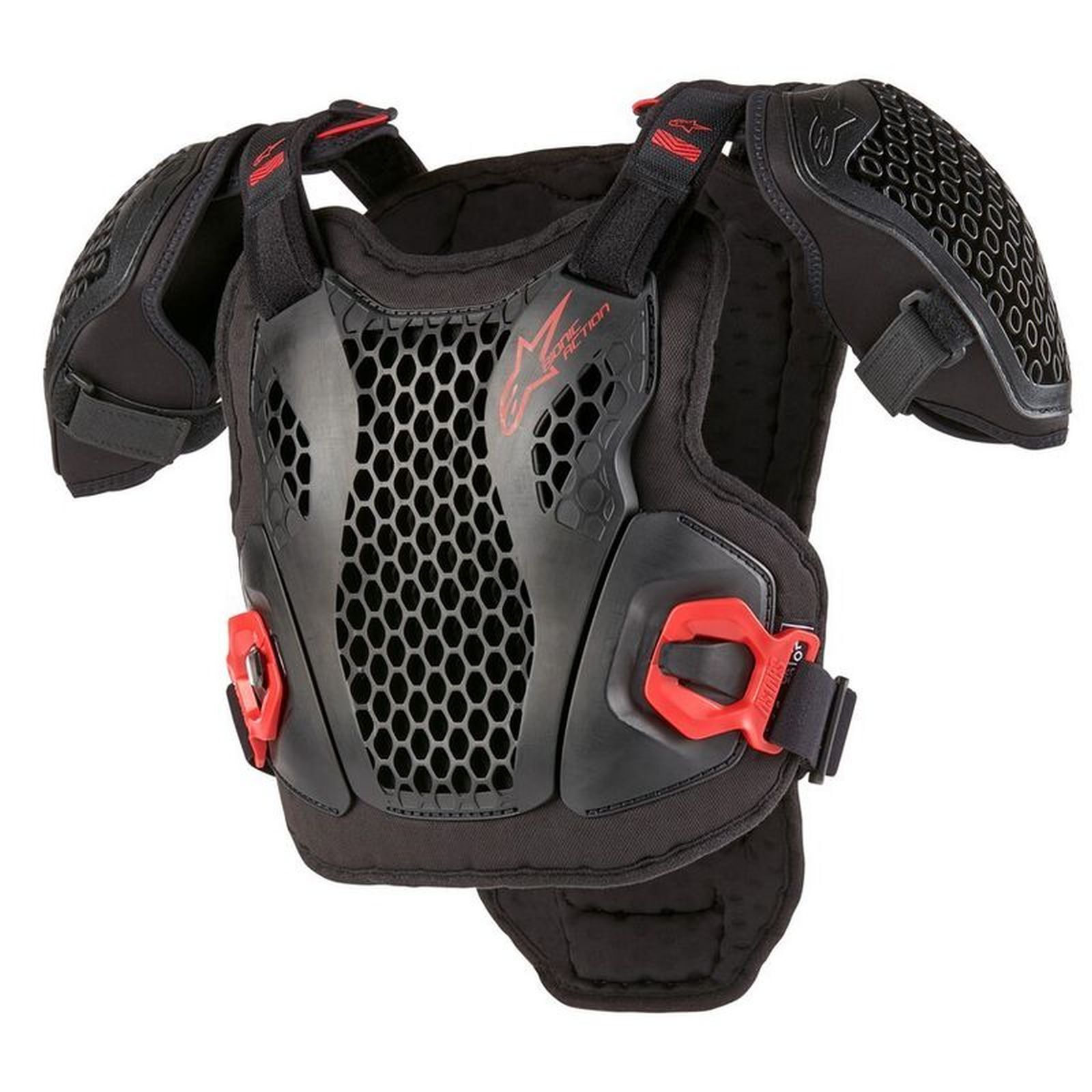 Protection Alpinestars Bionic Action Youth Chest Protector Black Red ...